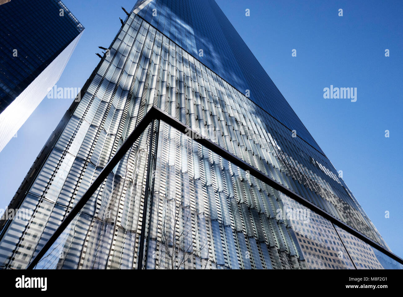 New modern glass and steel buildings in the vicinity of the former ...