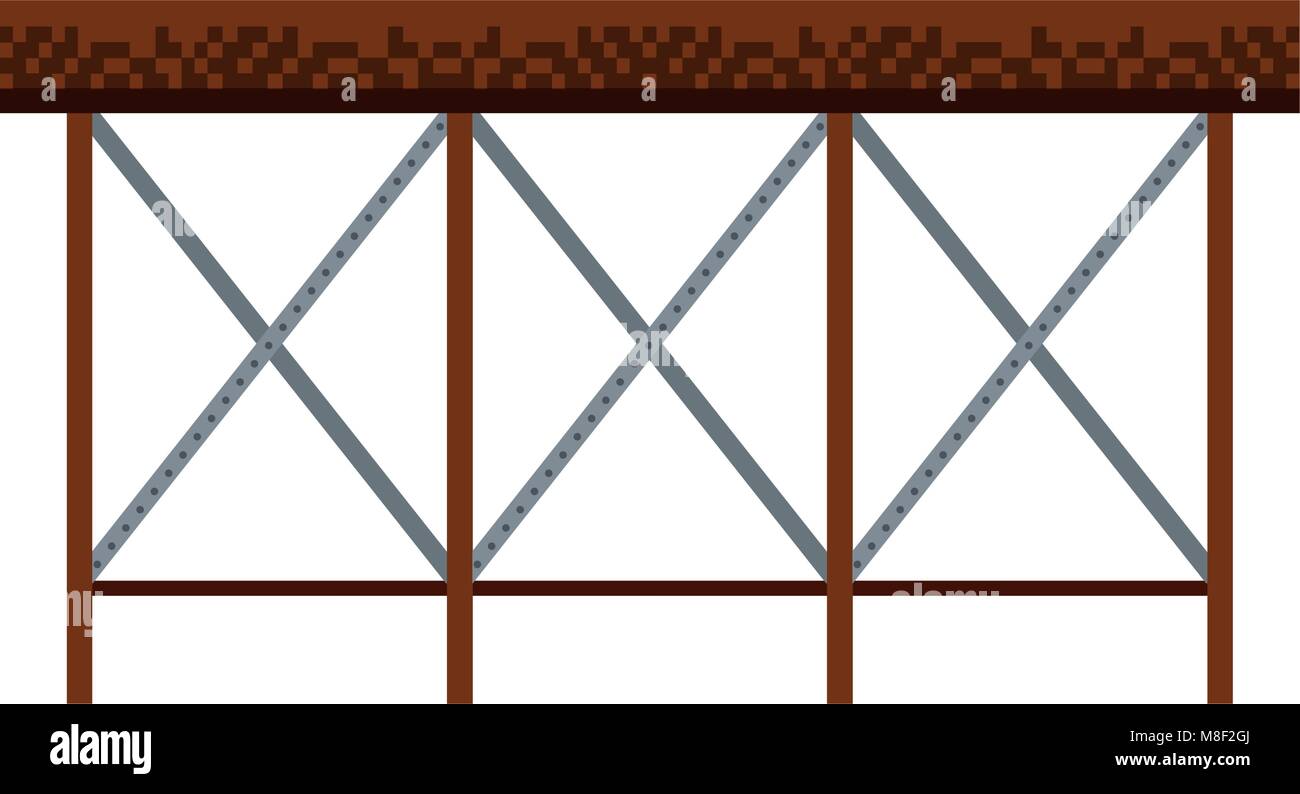 Pixelated shelf isolated vector illustration graphic design Stock ...