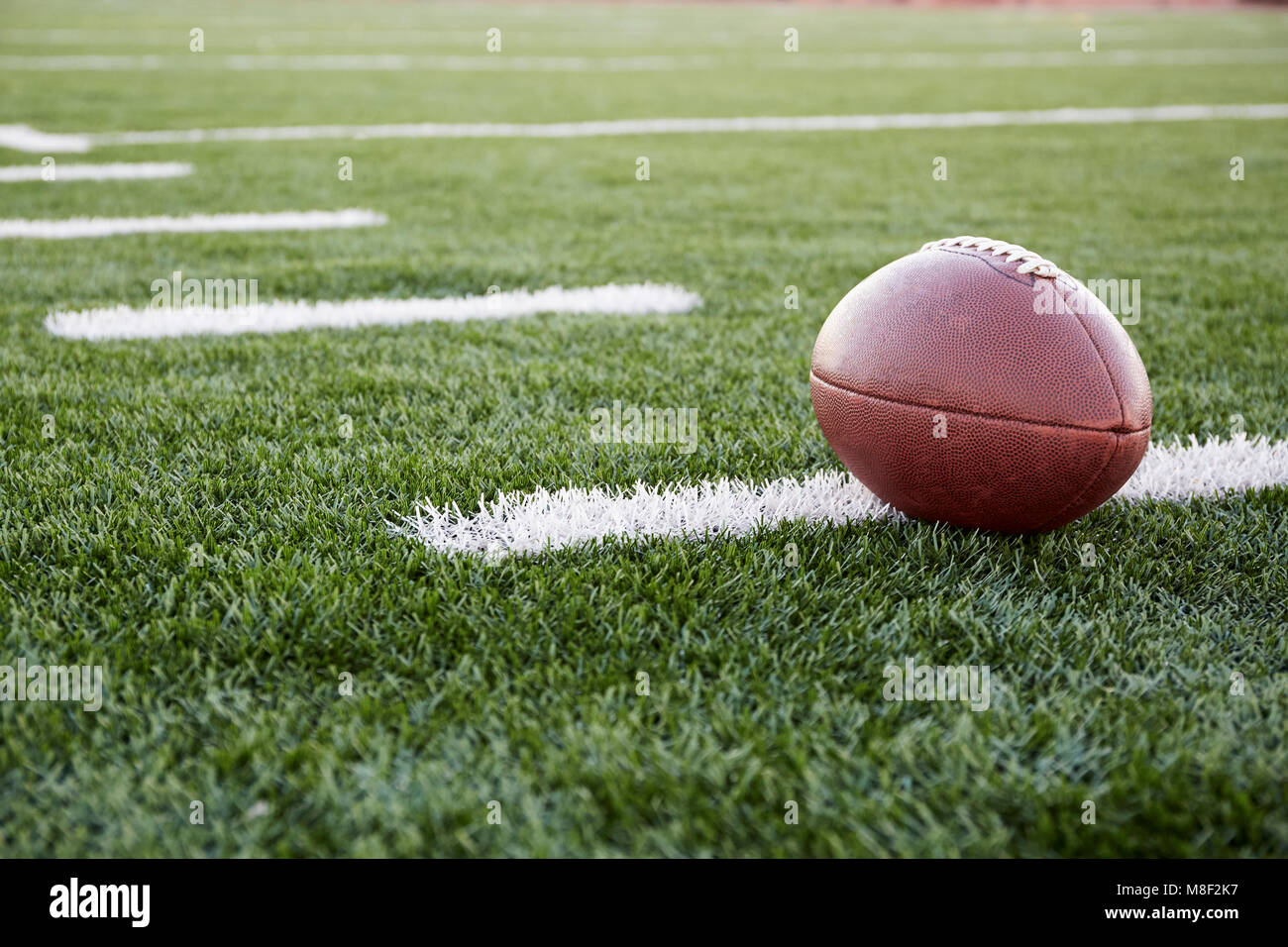 American football field sunset hi-res stock photography and images - Alamy