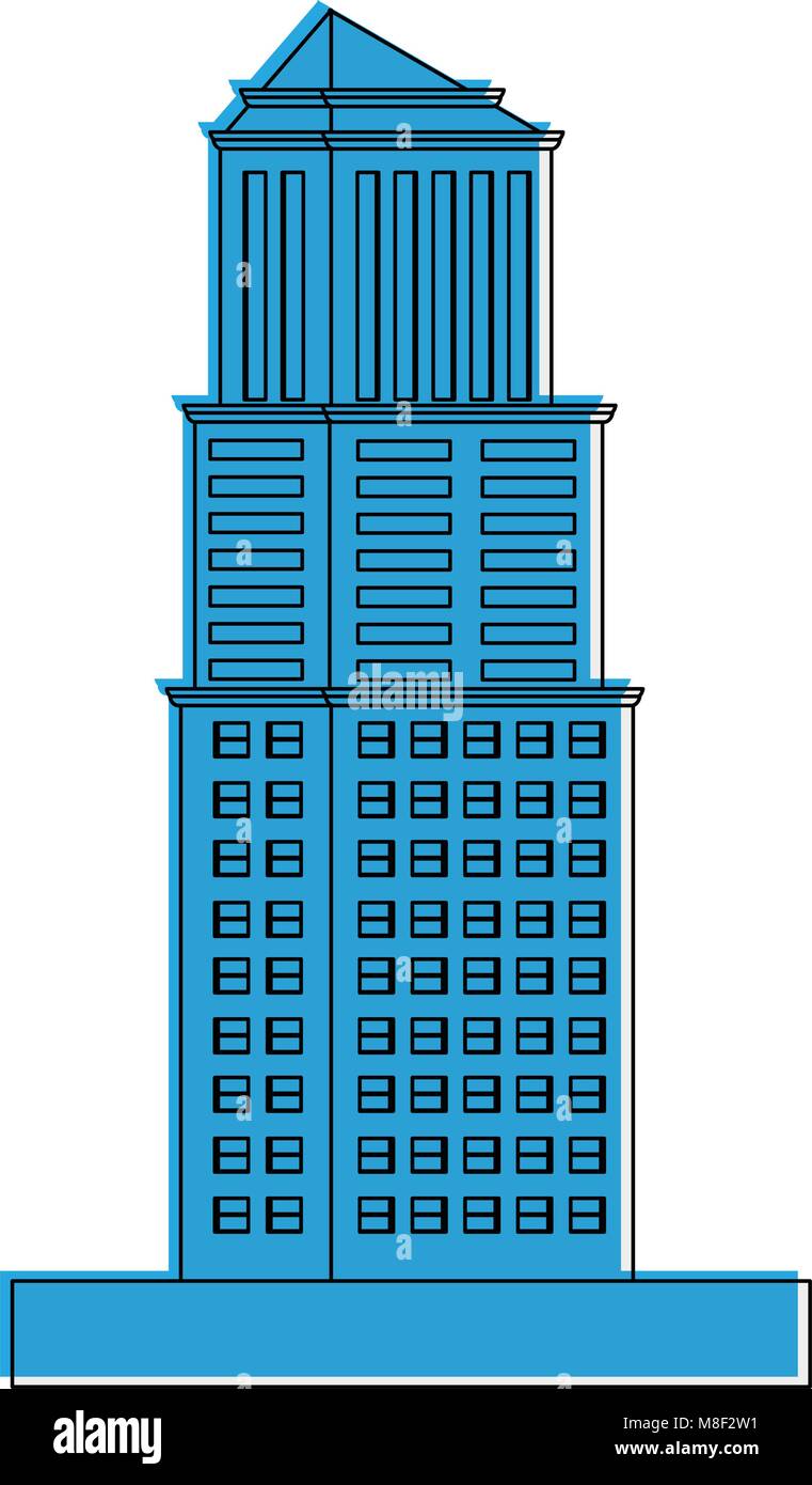 Pixelated building isolated vector illustration graphic design Stock ...