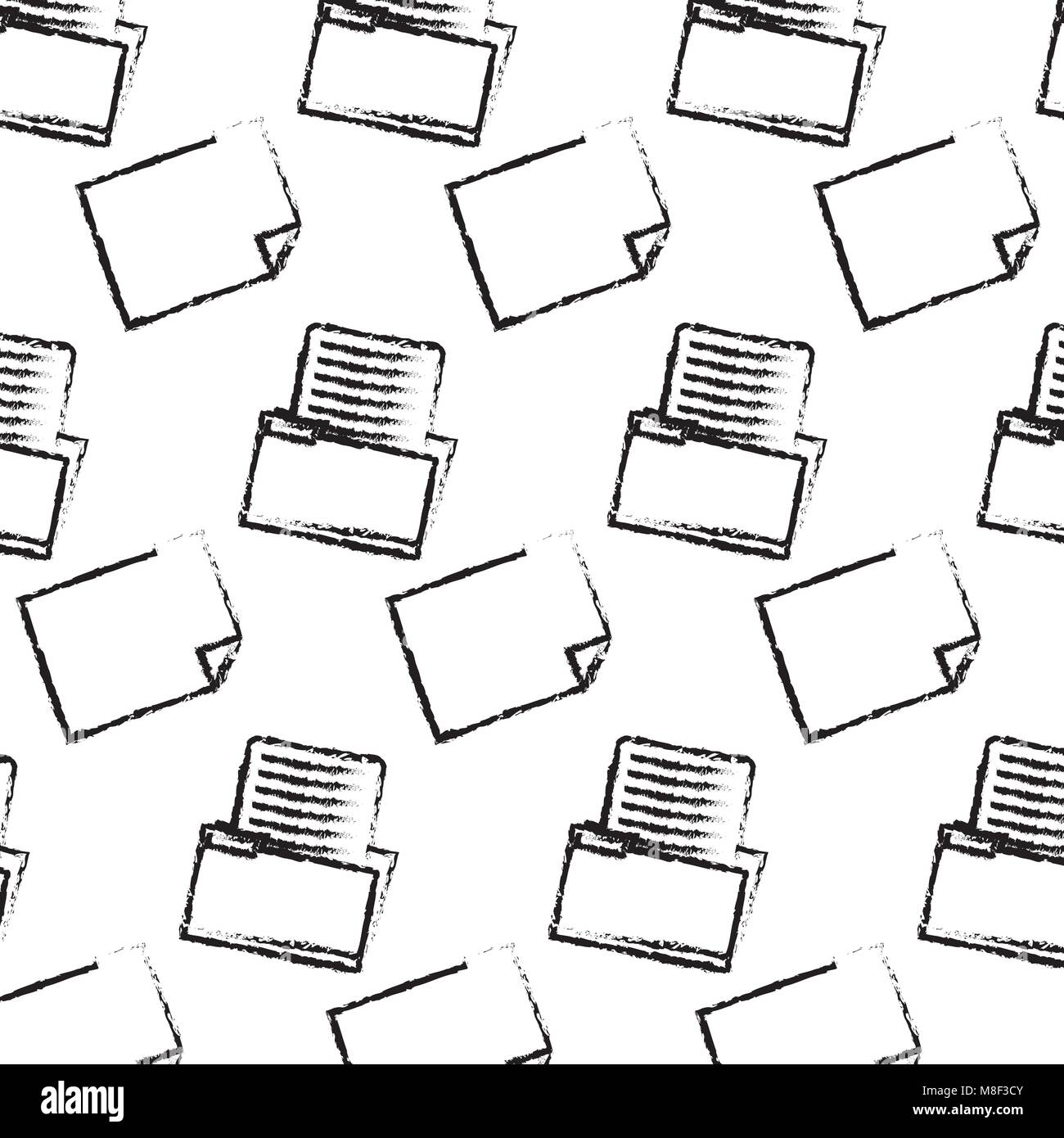 grunge folder file with business document background Stock Vector Image ...