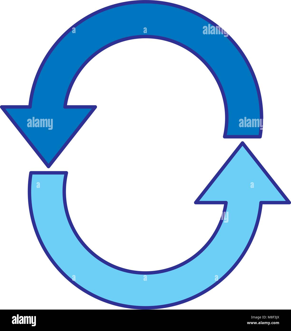 duo color loading process web symbol icon Stock Vector Image & Art - Alamy
