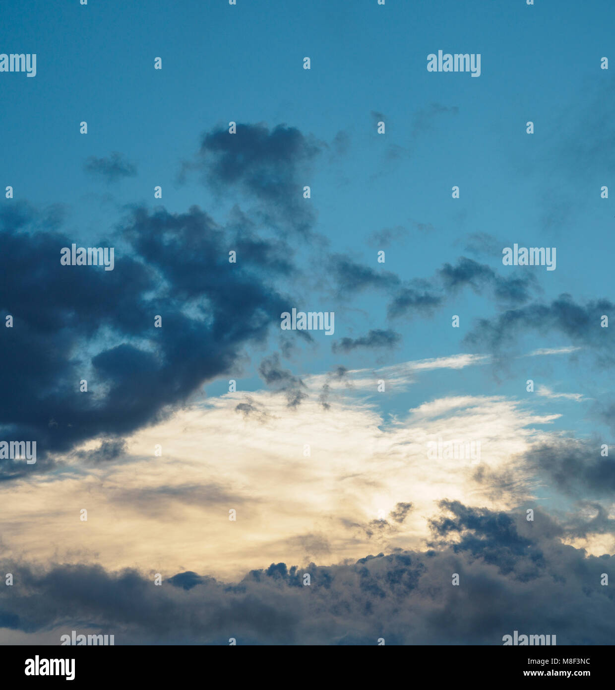 Blue sky and storm clouds hi-res stock photography and images - Alamy
