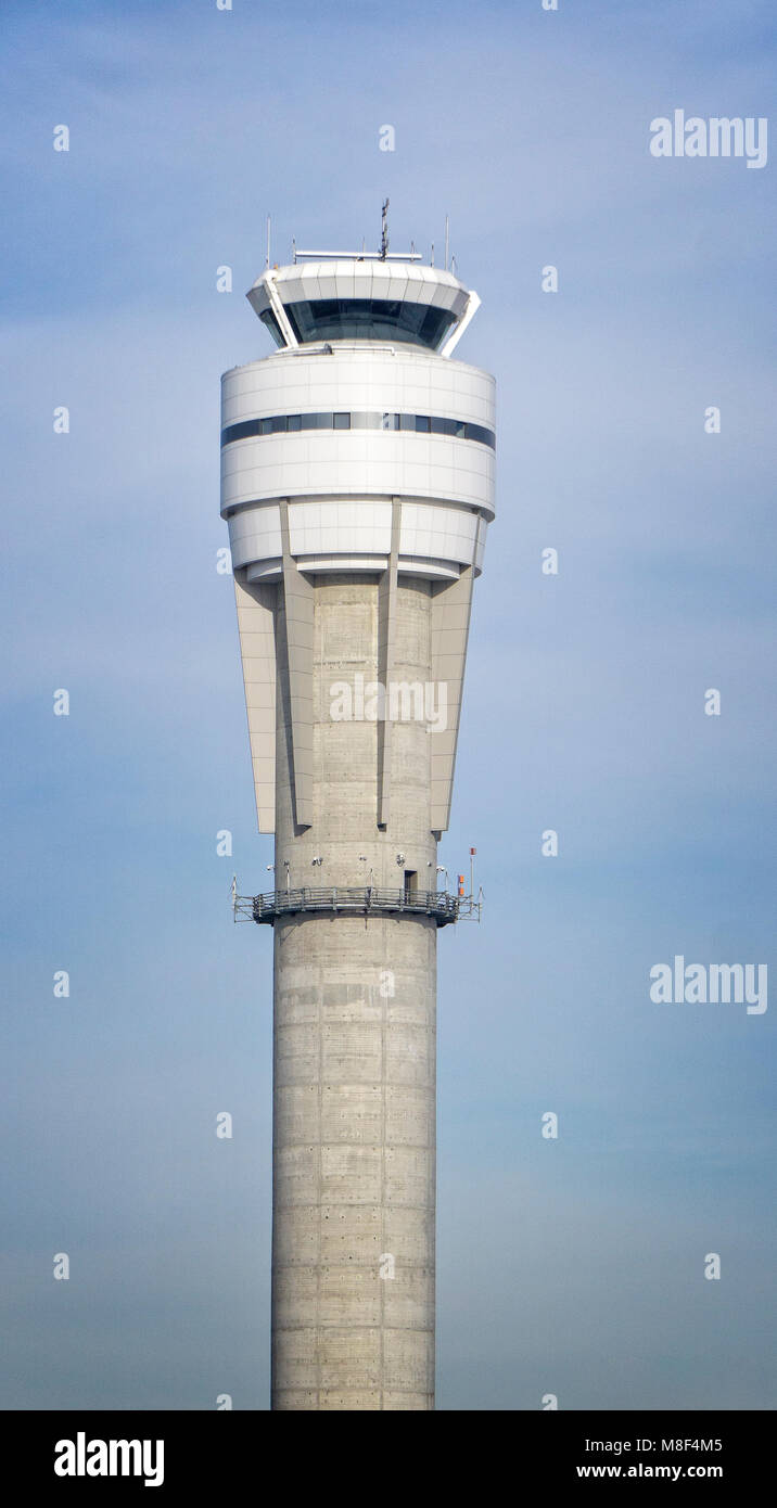 Air Traffic Control Tower YYC Calgary Alberta Canada Stock Photo - Alamy