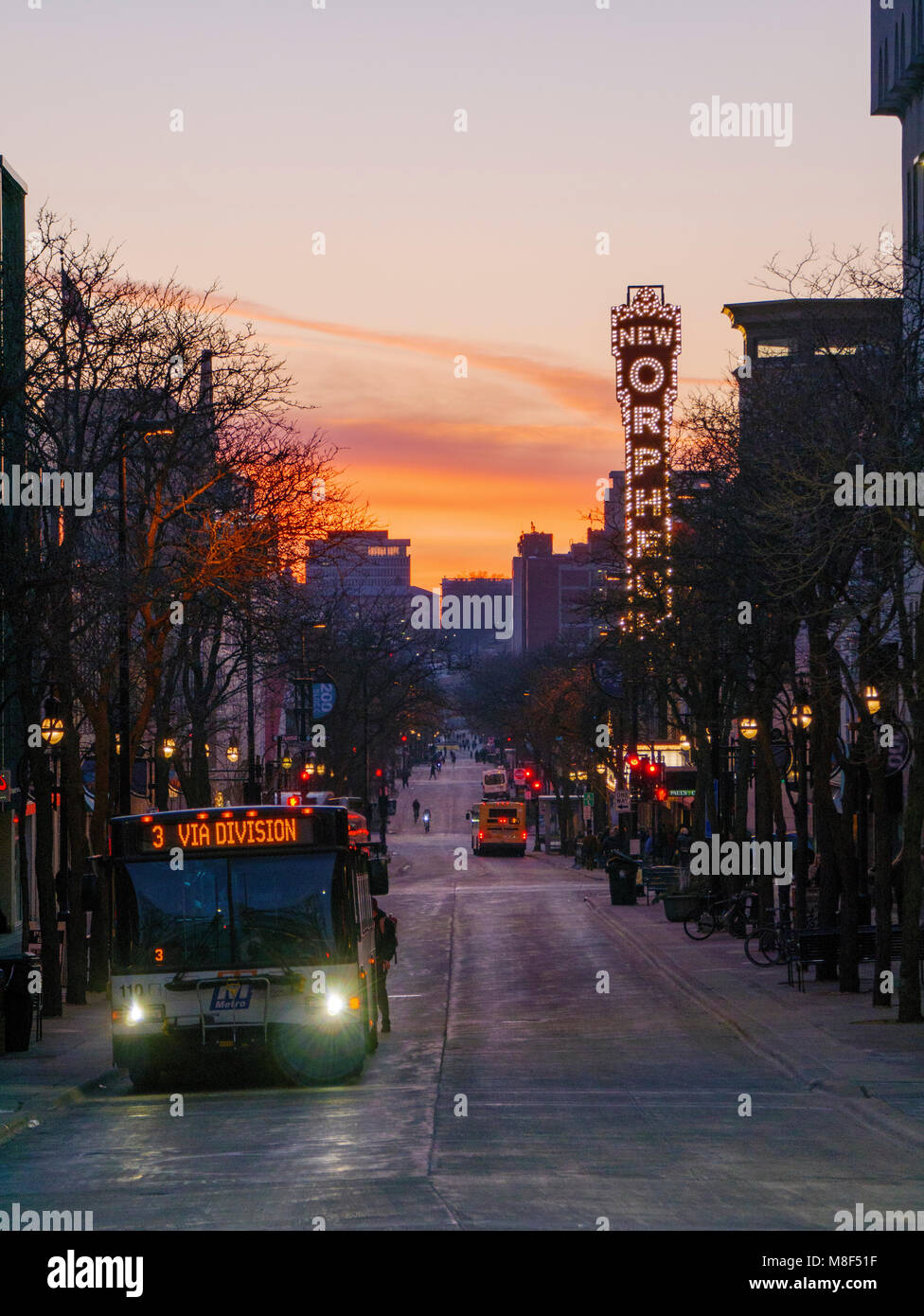 Madison wisconsin state street hi-res stock photography and images - Alamy