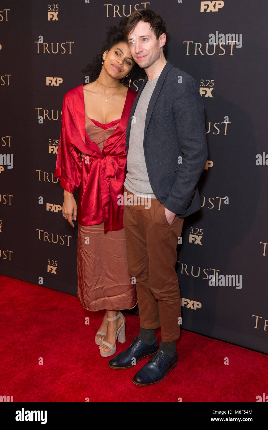Zazie beetz and david rysdahl hi-res stock photography and images - Alamy