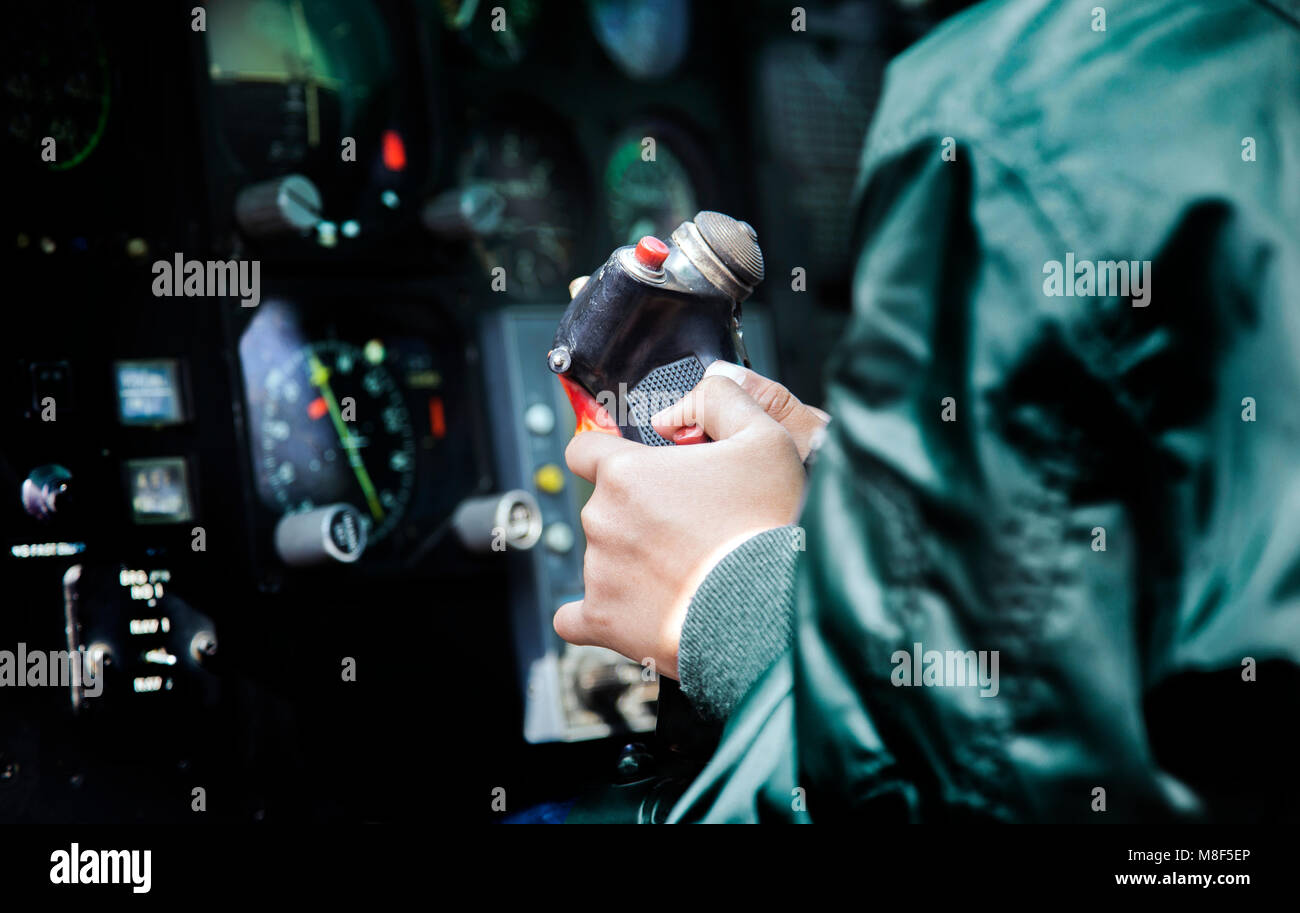 Aircraft joystick hi-res stock photography and images - Alamy
