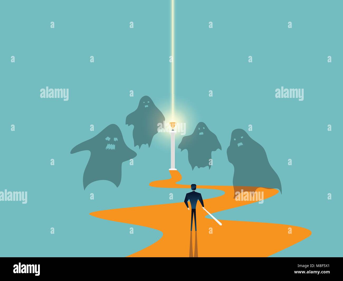 Ghost of the future Stock Vector Images - Alamy