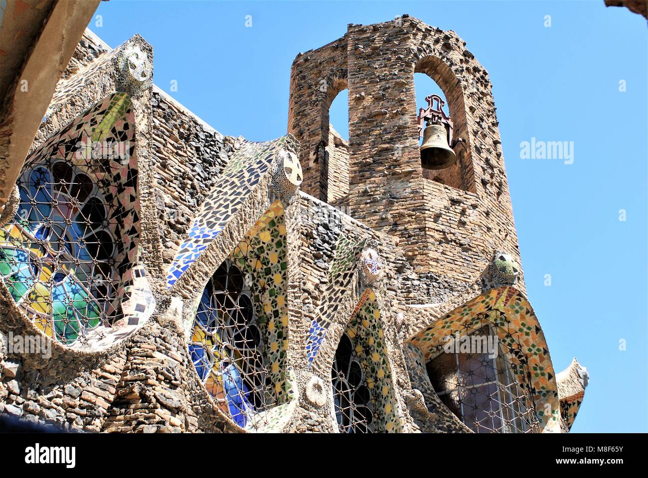 COLONIA GUELL, BARCELONA Stock Photo - Alamy