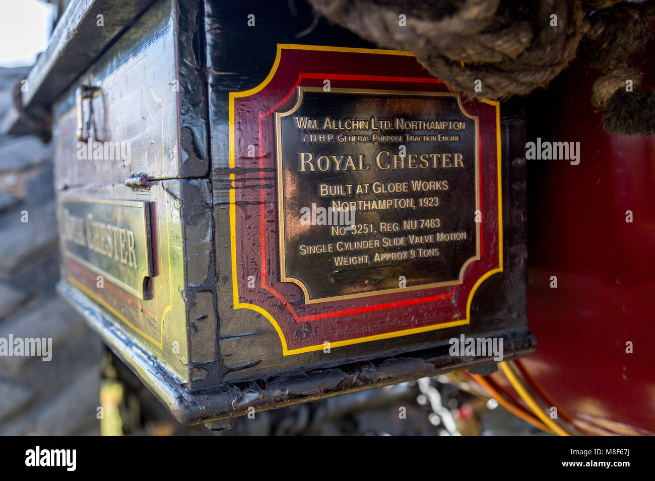 Allchin traction engine hi-res stock photography and images - Alamy