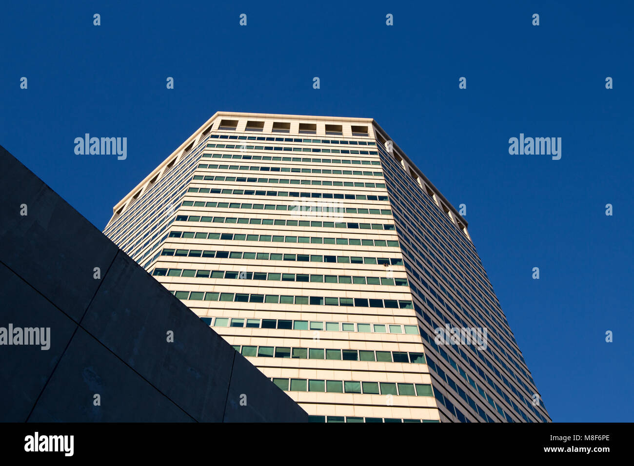 GENOA, ITALY OCTOBER 30, 2016 - The "Matitone" (Pencil Building) is a ...