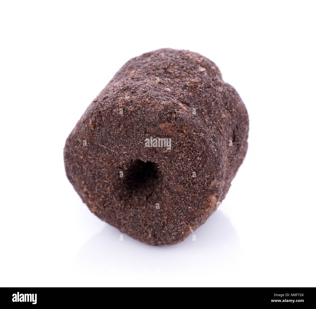 Crunchy corn chocolate snacks on a white background Stock Photo - Alamy