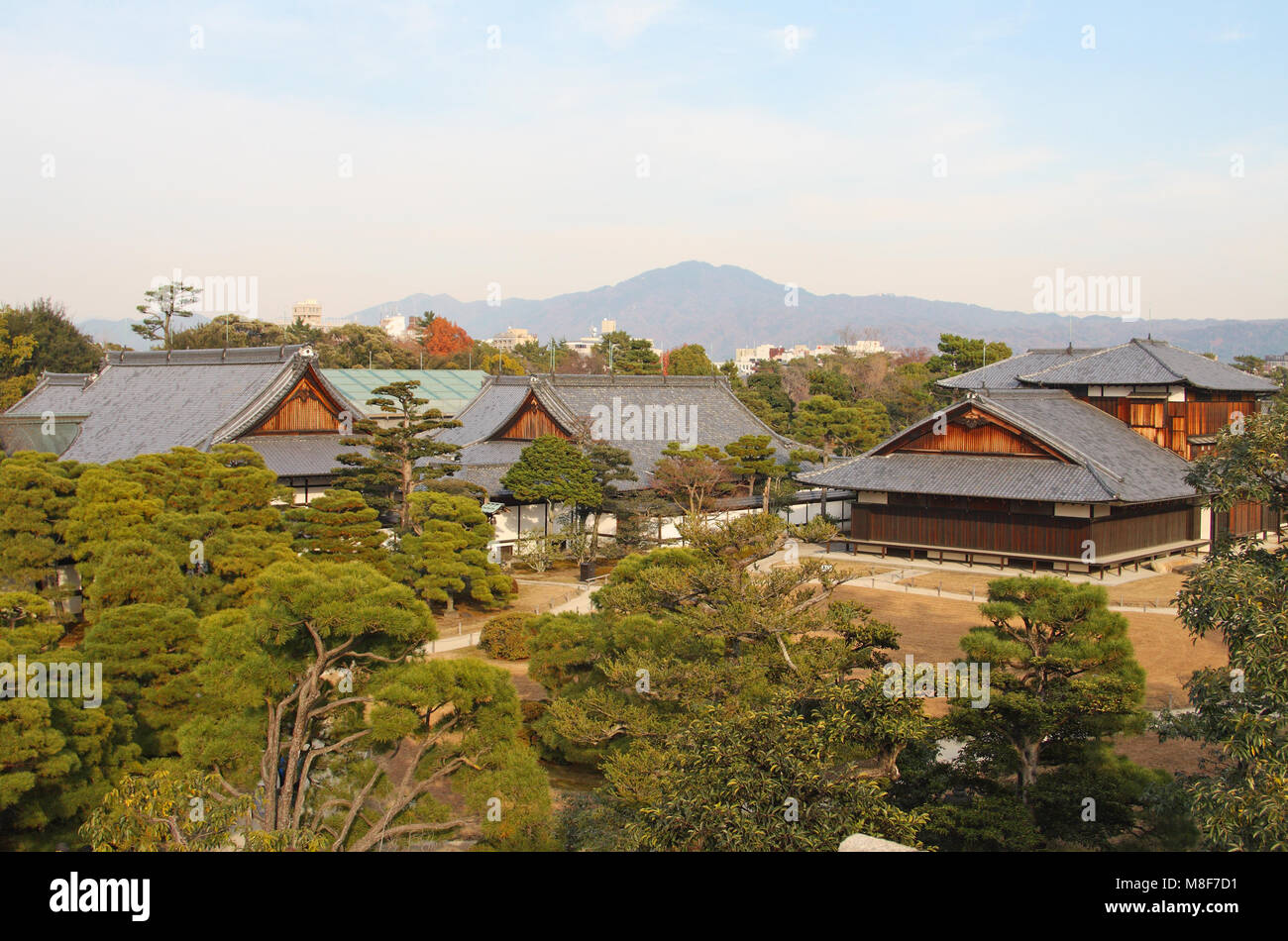 View of Honmaru Palace, Nijo Castle, Kyoto, Japan Stock Photo - Alamy
