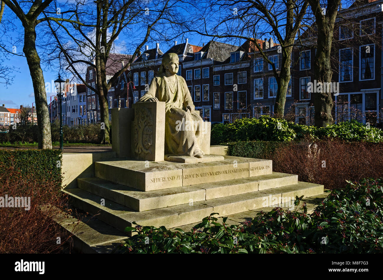 Queen Emma Monument, Middelburg, Netherlands Stock Photo - Alamy