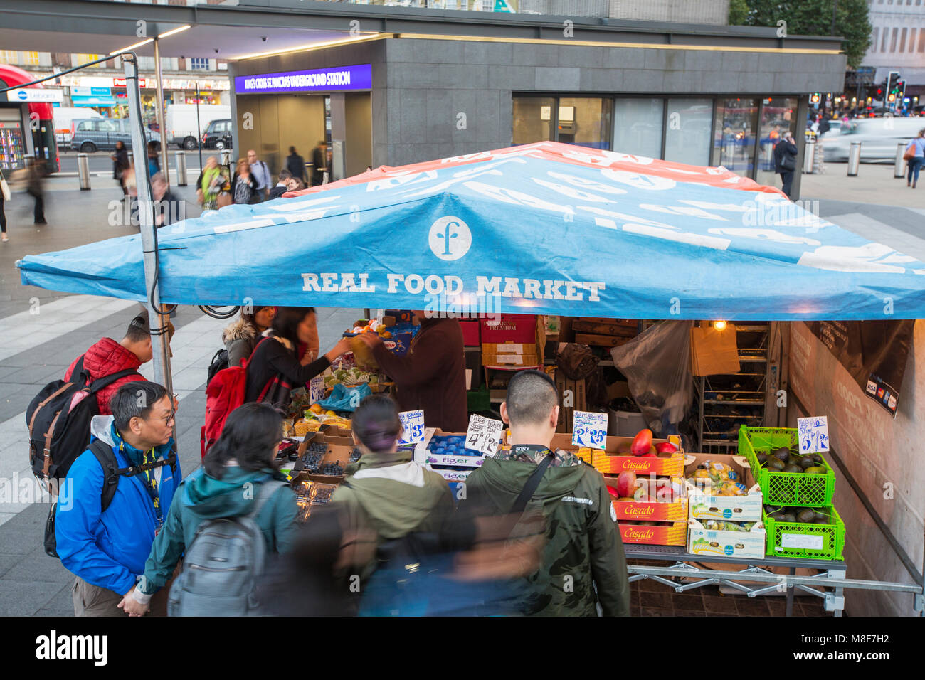 Fruit stall king's cross hi-res stock photography and images - Alamy