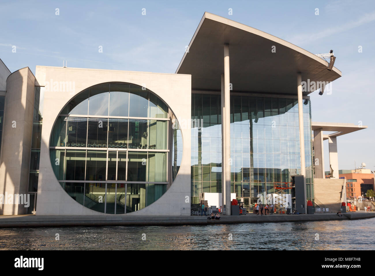 Modern architecture group of buildings in the government quarter ...