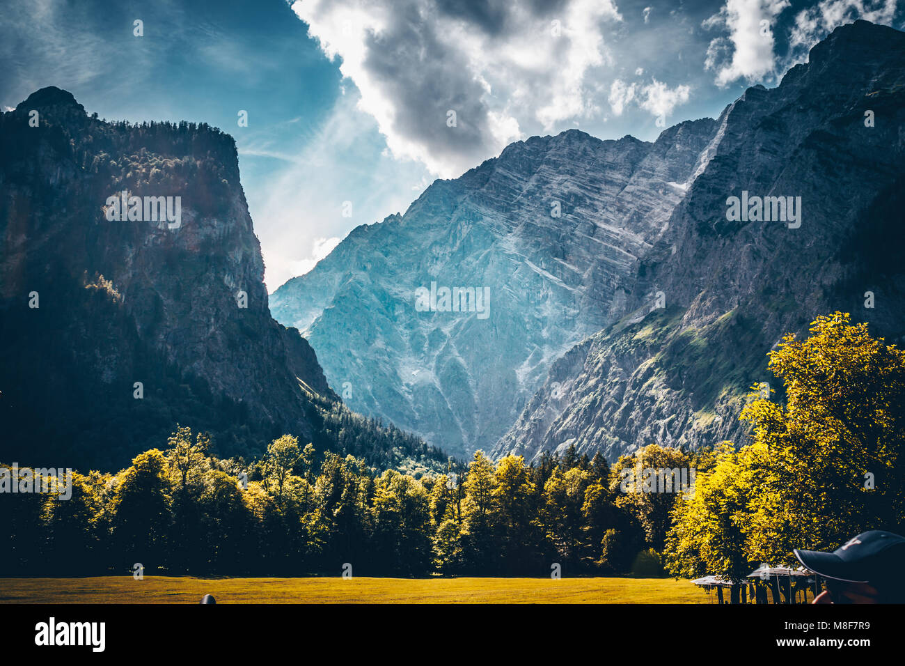 The German Alps Stock Photo - Alamy