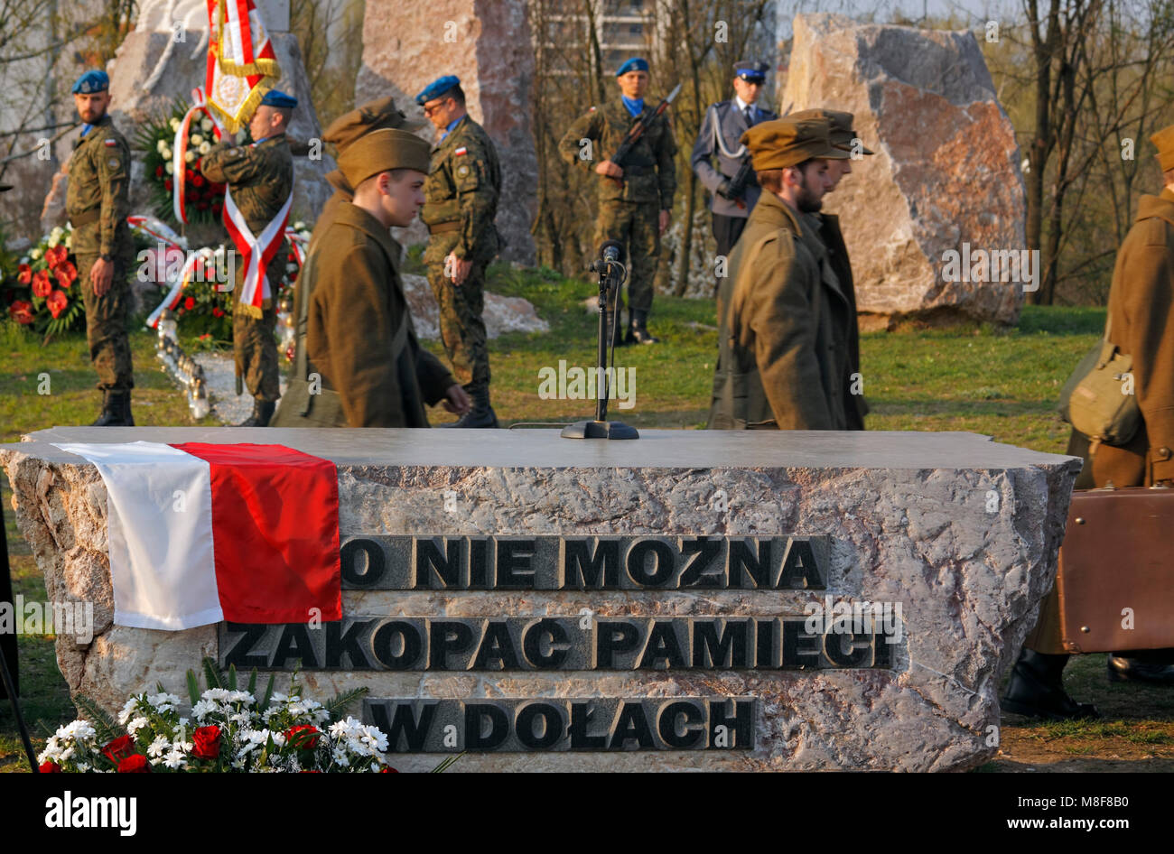 Memorial to katyn massacre hi-res stock photography and images - Alamy