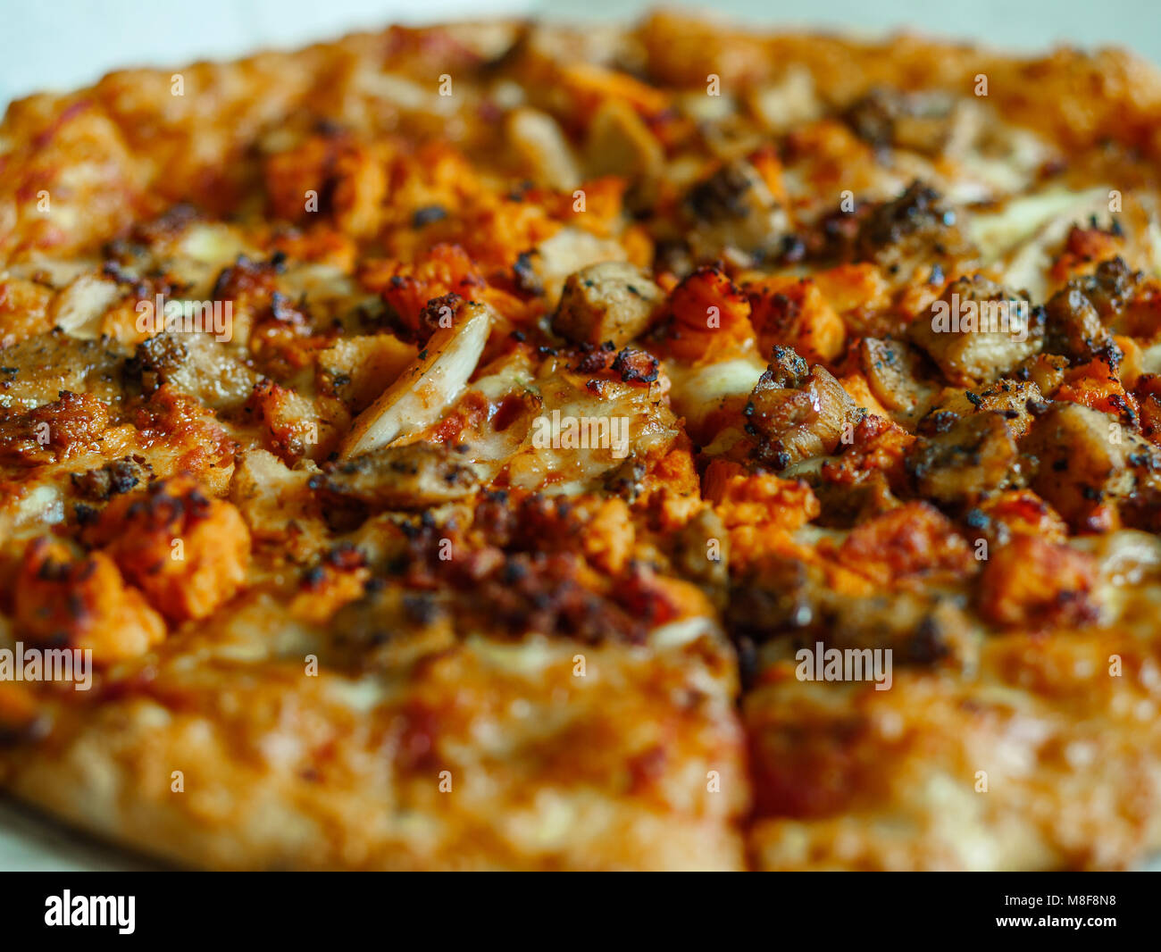 Italian traditional pizza chicken hi-res stock photography and images ...