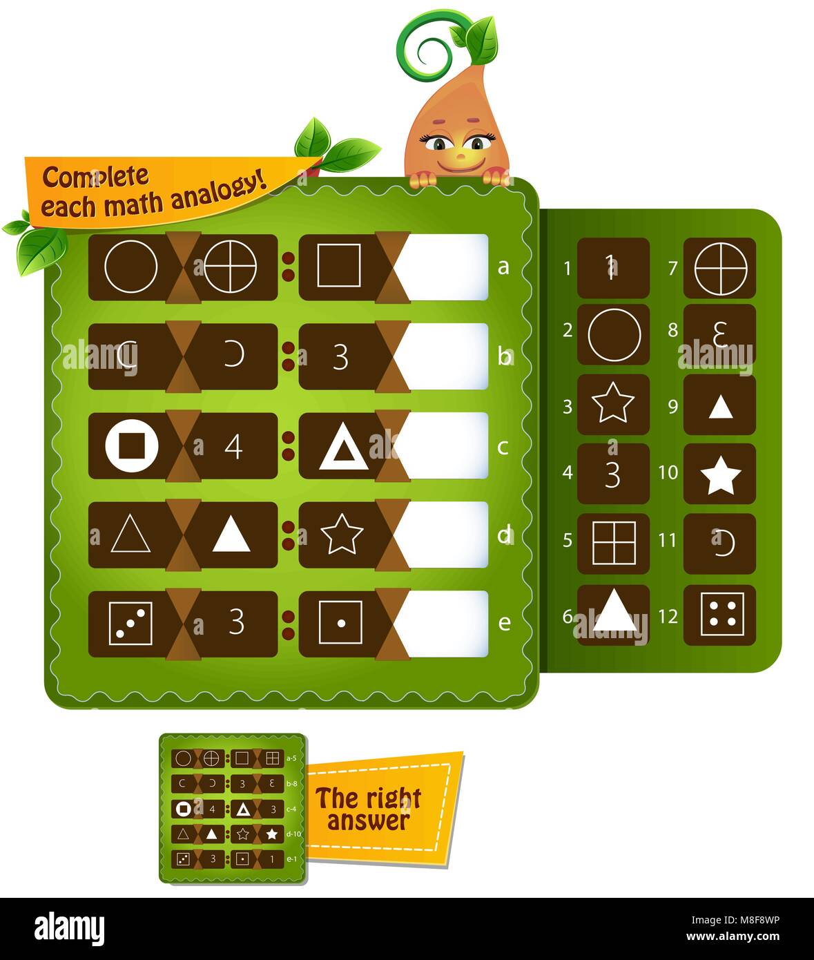 educational game for kids and adults development of logic, iq. Complete ...