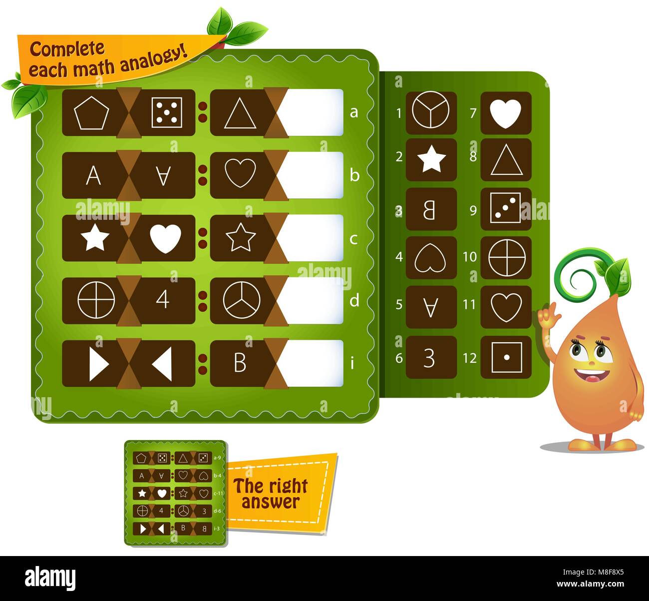 educational game for kids and adults development of logic, iq. Complete ...