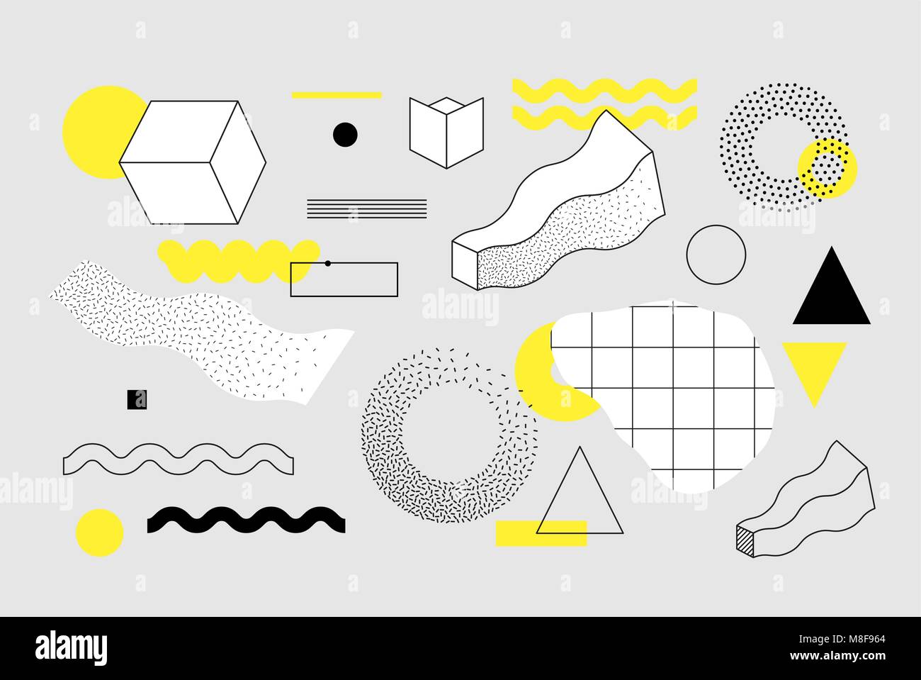 Universal trend geometric shapes set Stock Vector Image & Art - Alamy