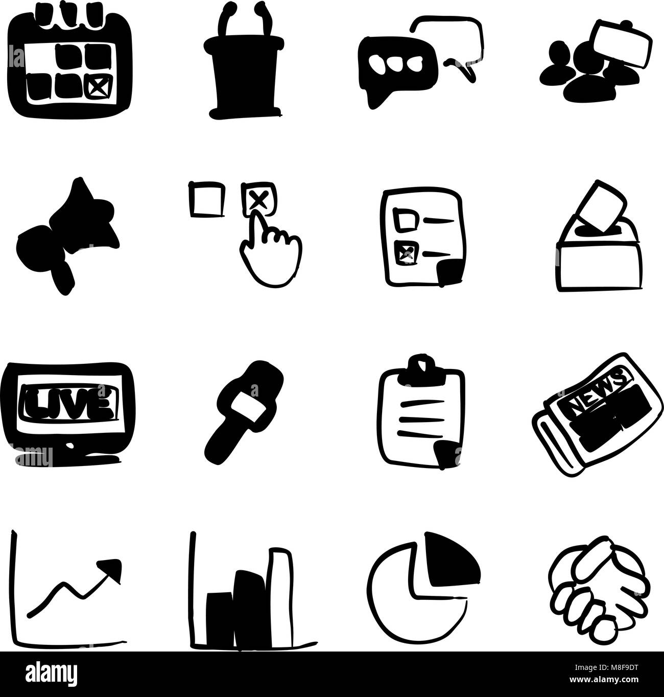 Election Icons Freehand Fill Stock Vector Image & Art - Alamy Election Icons Freehand Fill Stock Vector Image & Art - Alamy