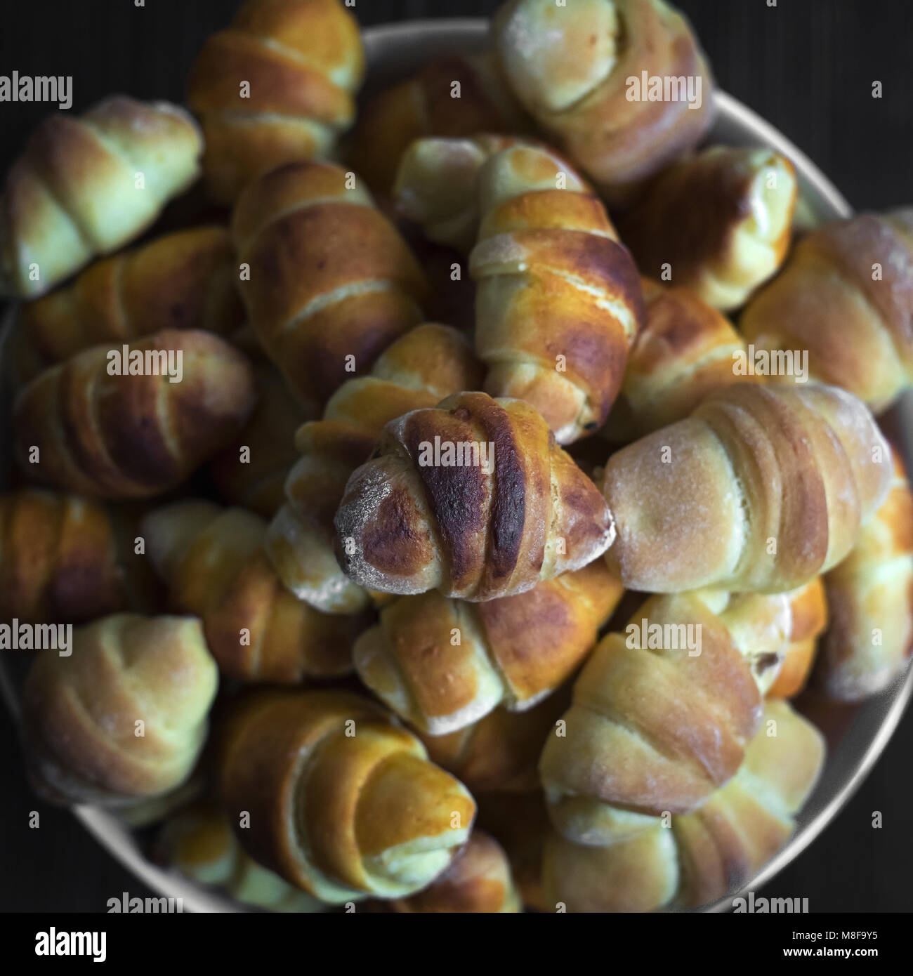 Croissant texture hi-res stock photography and images - Alamy