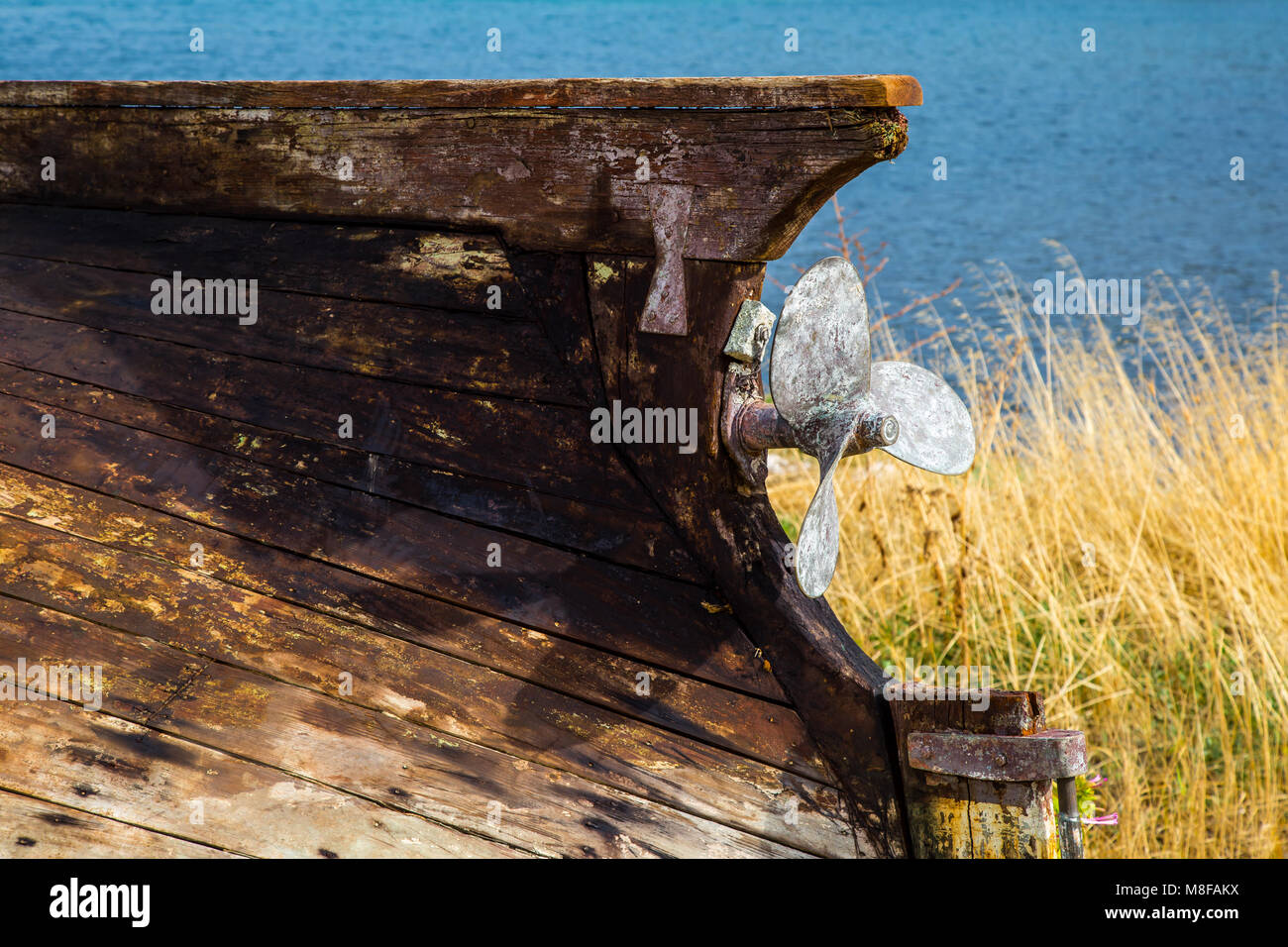 Rusty old fishing boat High Resolution Stock Photography and Images - Alamy