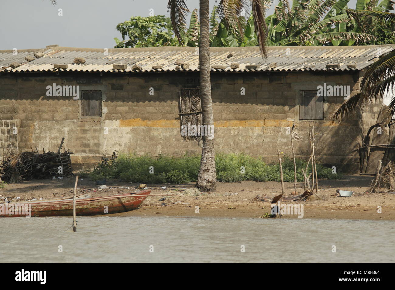 Beautiful environment along the Mono river Stock Photo - Alamy