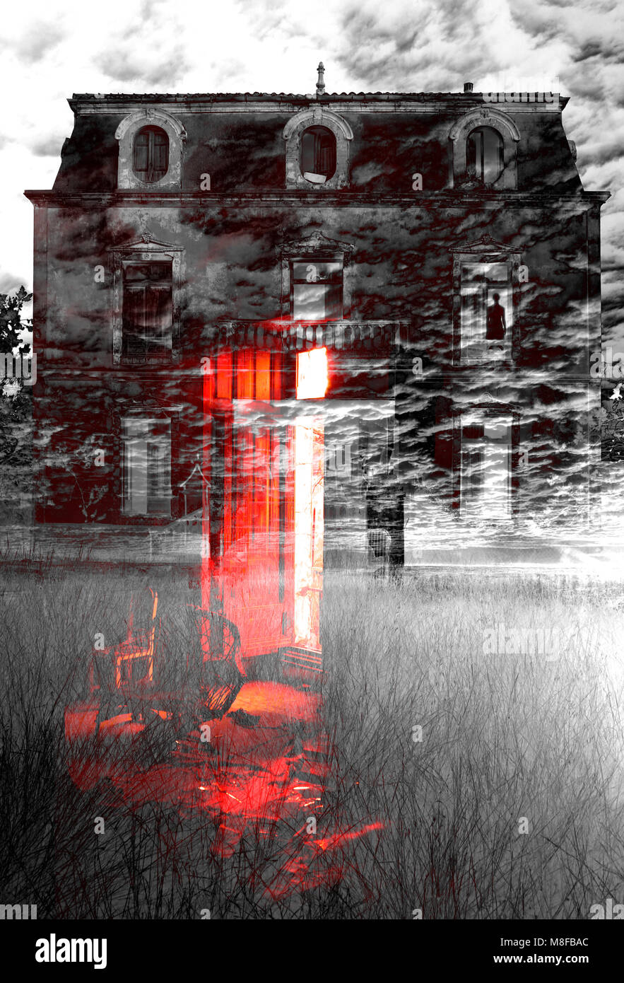 Spooky Manor High Resolution Stock Photography and Images - Alamy