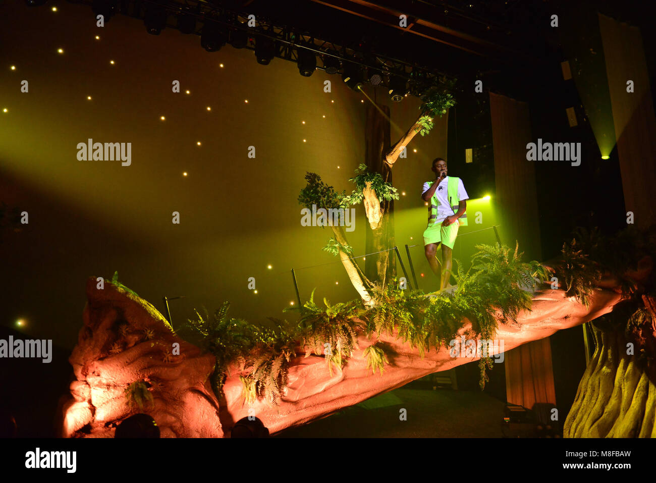 Tyler, the Creator performing live in concert at James L Knight Center ...