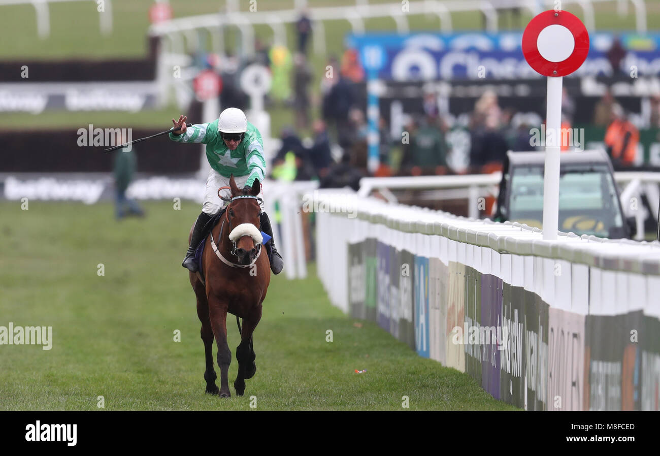 Davy Russell on Presenting Percy after he wins the RSA Insurance ...