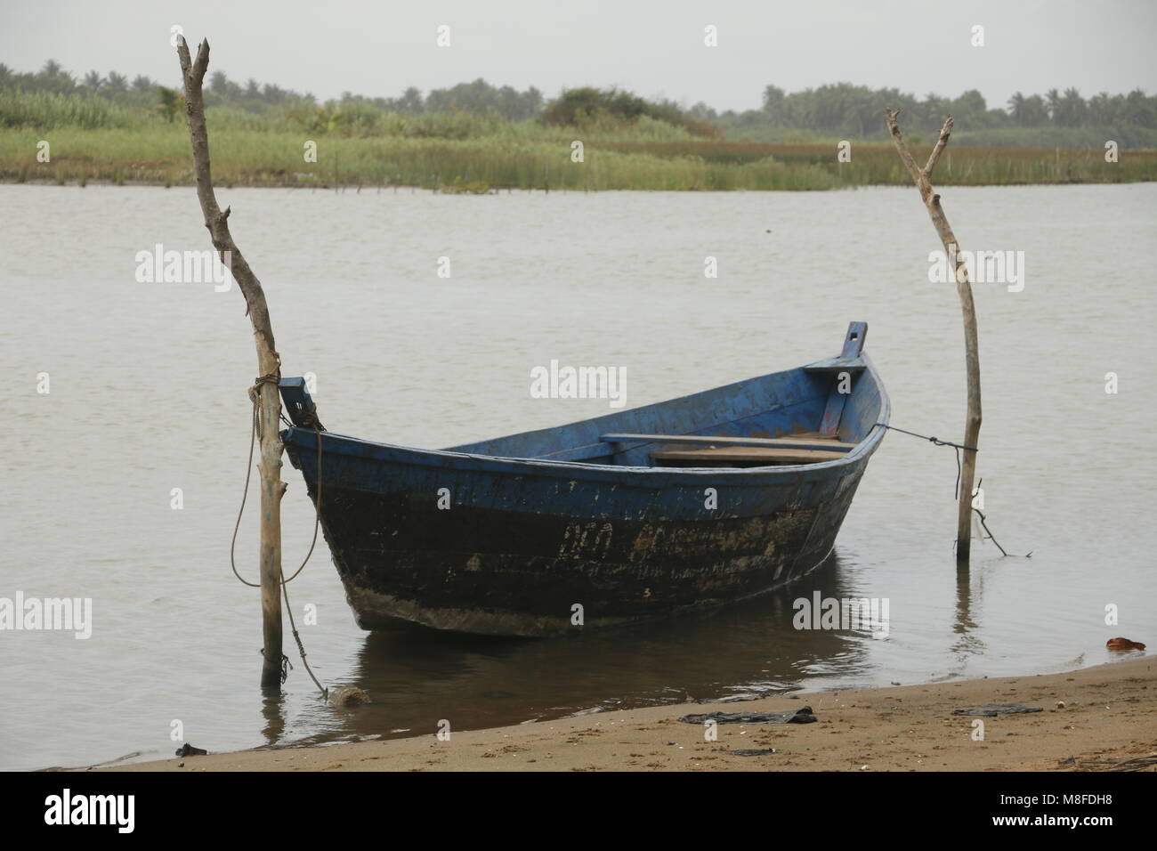 Beautiful environment along the Mono river Stock Photo - Alamy