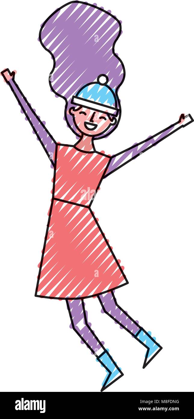 Cartoon Girl Hot Weather High Resolution Stock Photography and Images ...