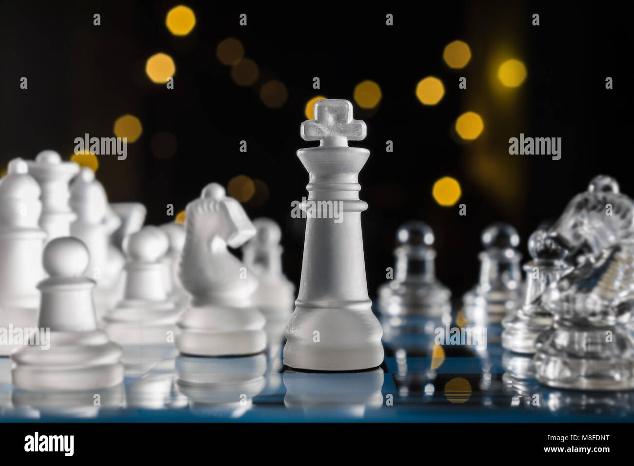 Blue chessboard hi-res stock photography and images - Alamy