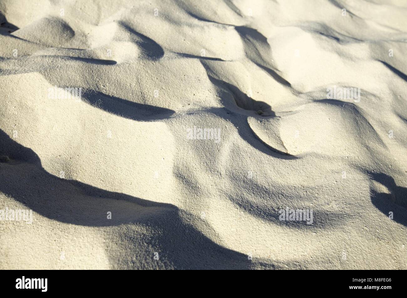 Sand texture on a beach Stock Photo - Alamy
