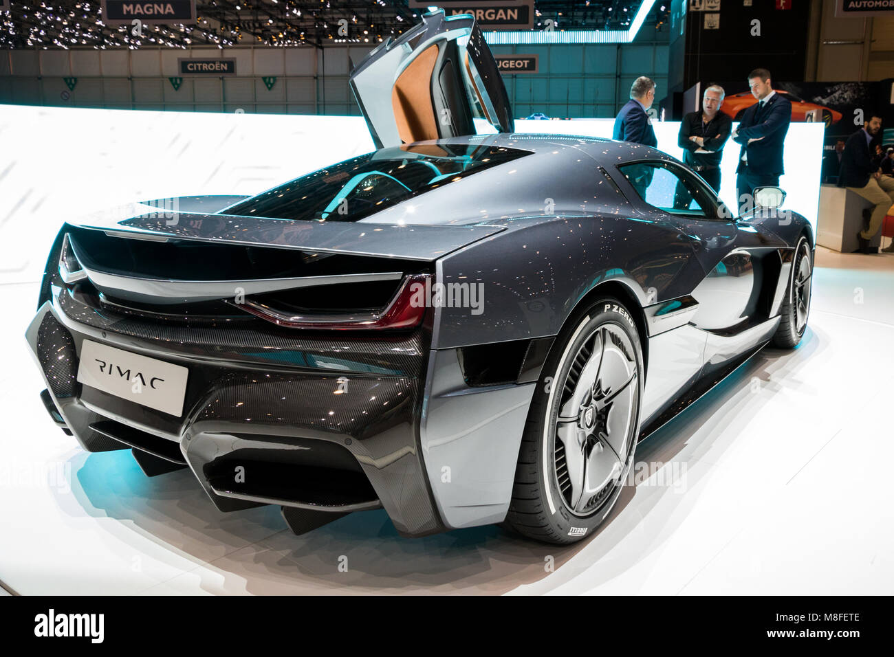 Rimac concept two hypercar hi-res stock photography and images - Alamy