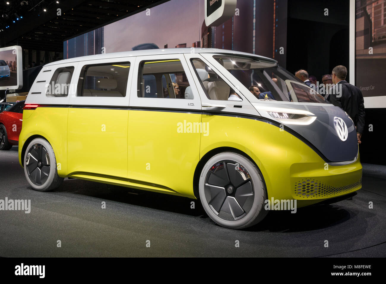 Volkswagen id buzz electric van hi-res stock photography and images - Alamy