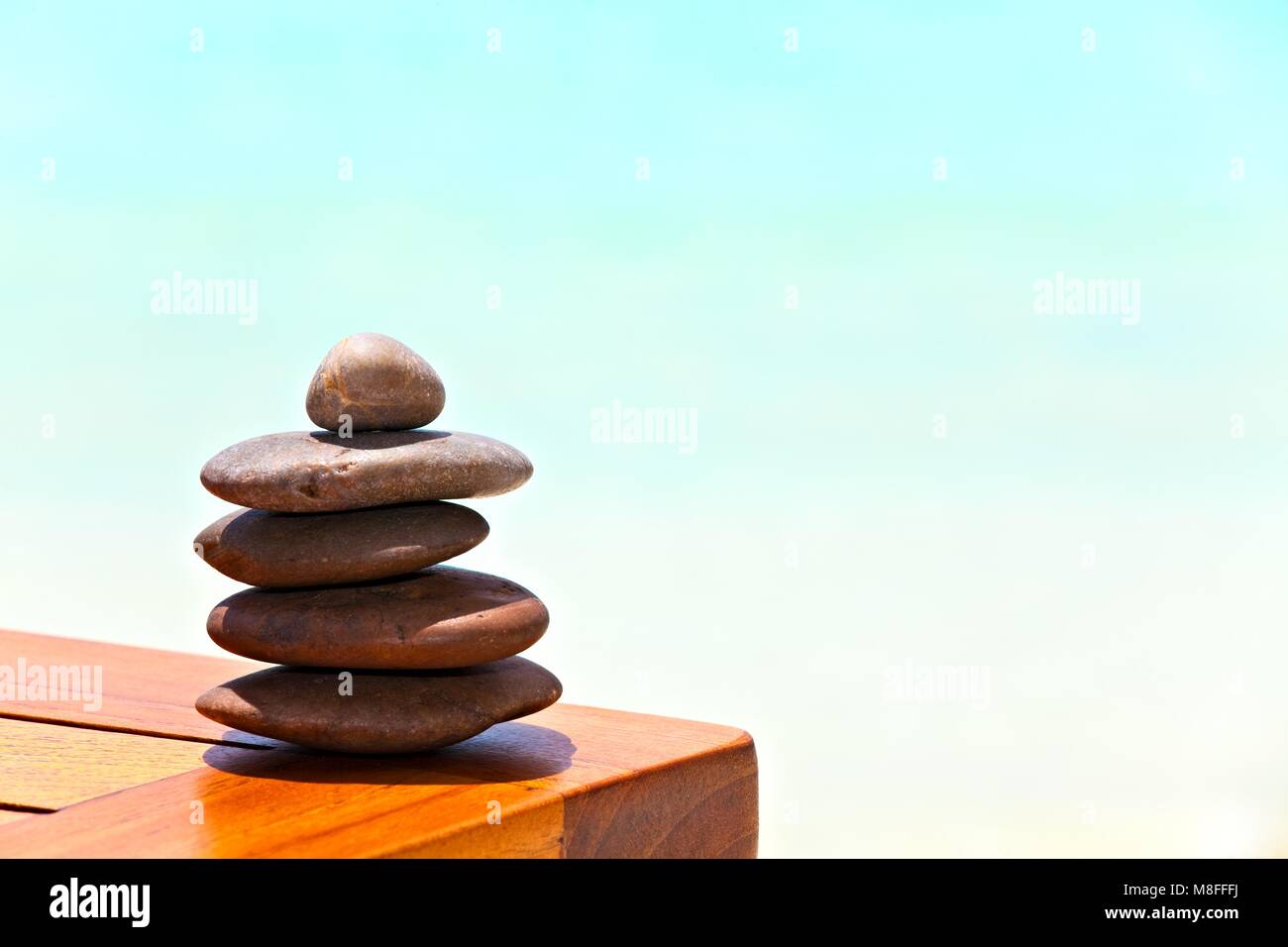 Five smooth stones hi-res stock photography and images - Alamy