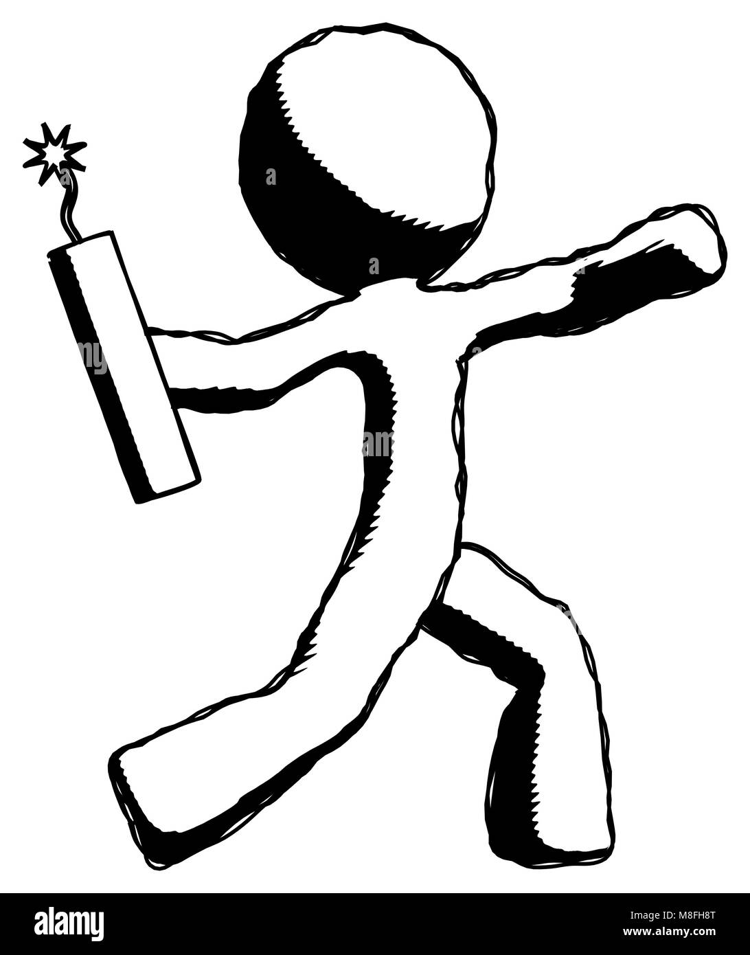 Person Throwing Something