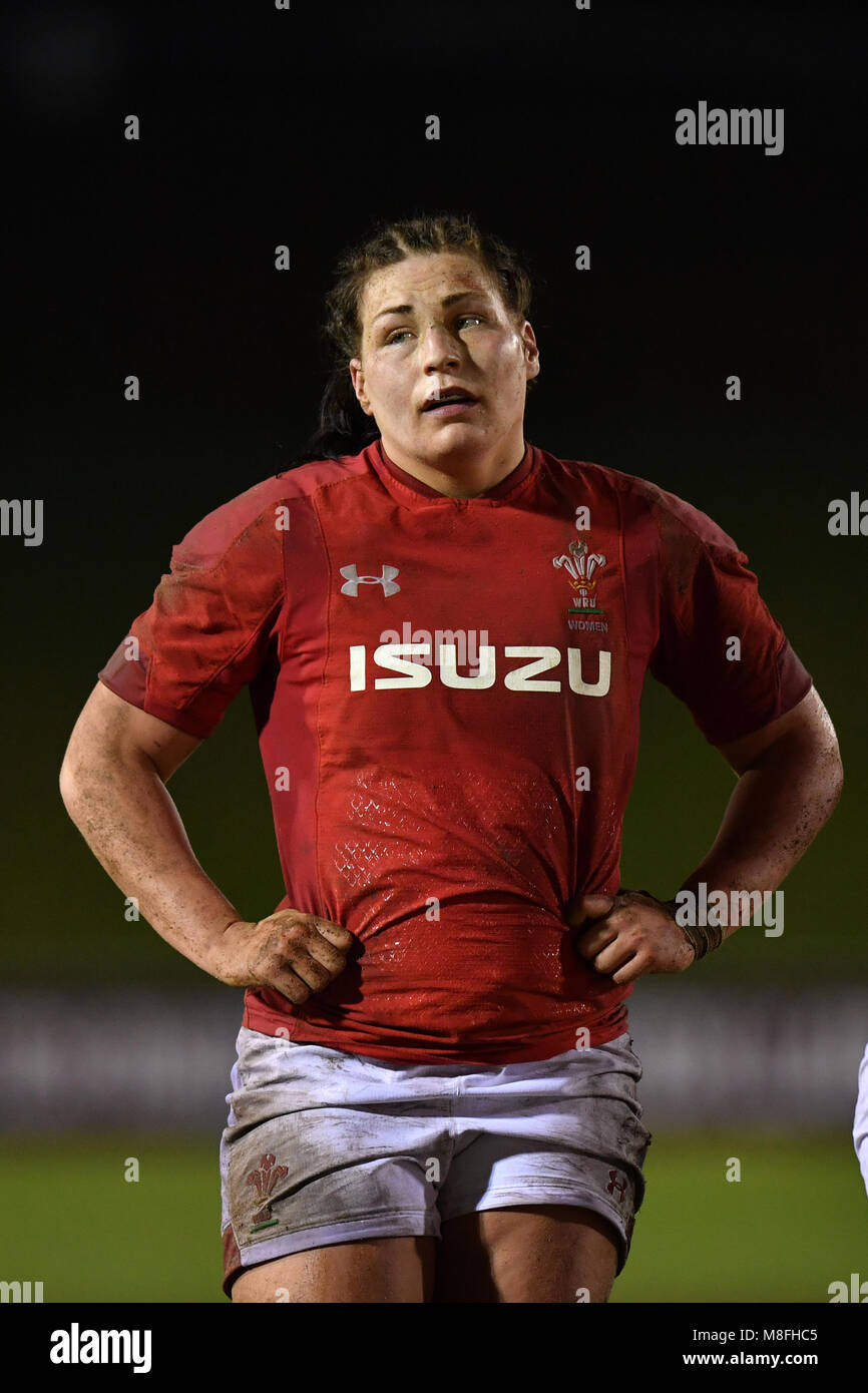 Wales' Amy Evans appears dejected during the Natwest Women's Six ...