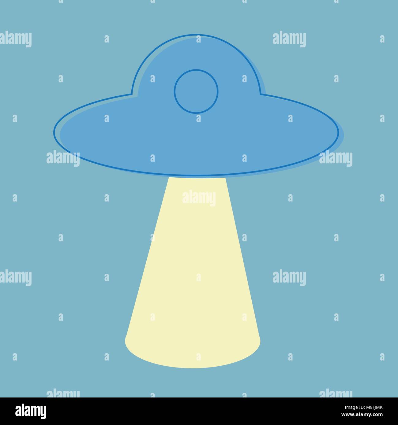 Ufo experience Stock Vector Images - Alamy