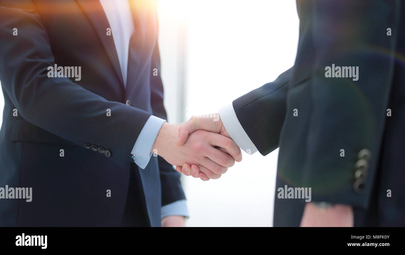 close-up. handshake successful business people Stock Photo - Alamy