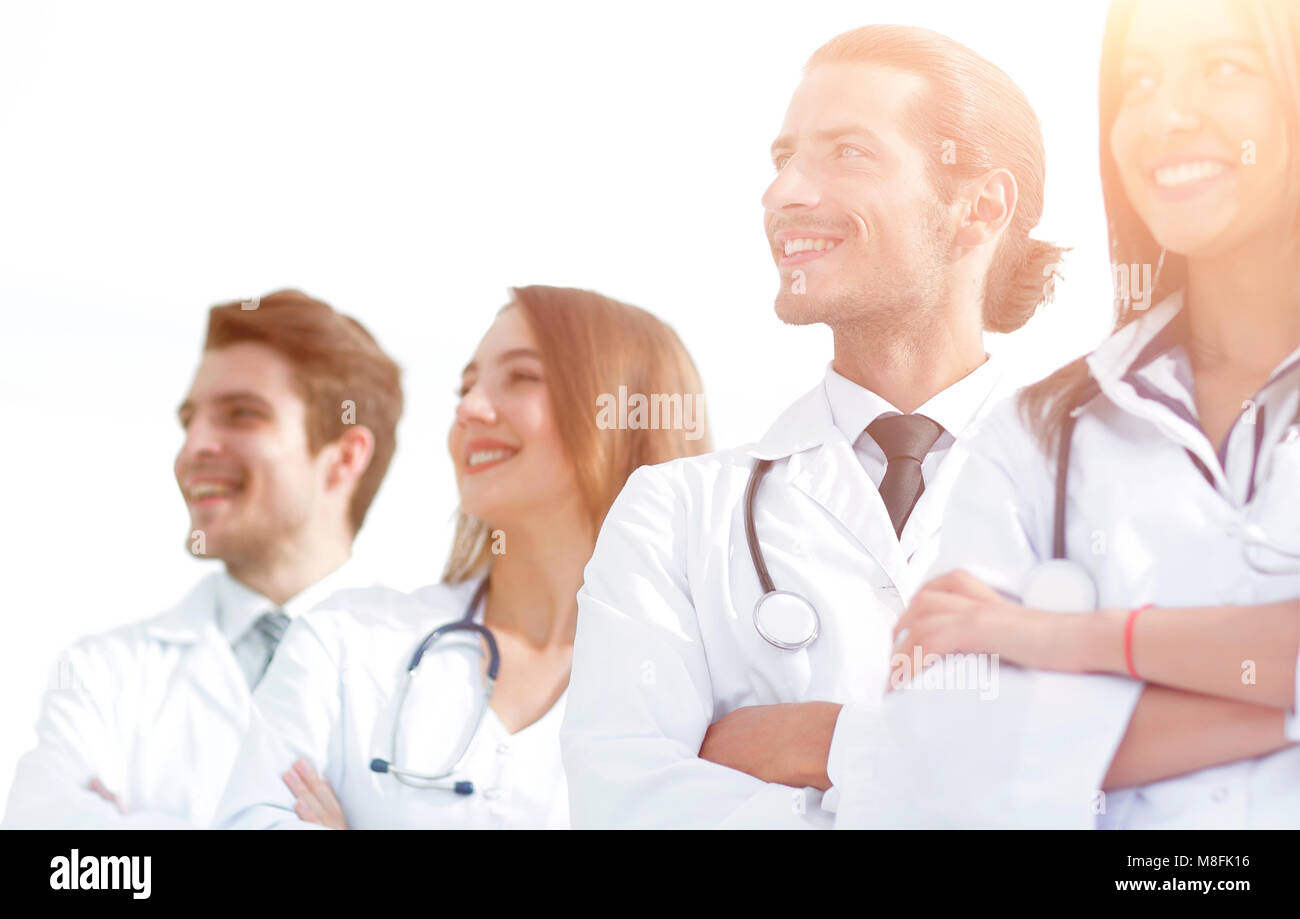 group of employees of the medical center Stock Photo - Alamy