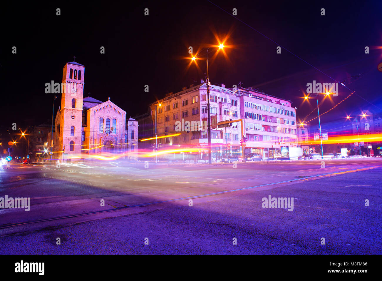 SARAJEVO, BOSNIA-ERZEGOVINA - FEBRUARY, 15: The Roman Catholic Saint ...