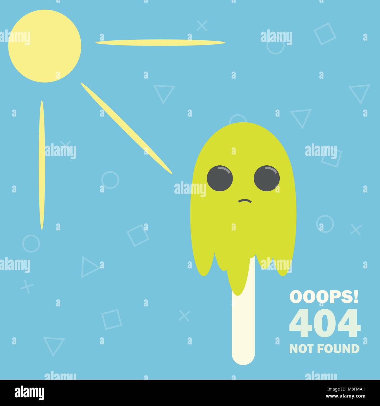 Sun melting ice Stock Vector Images - Alamy