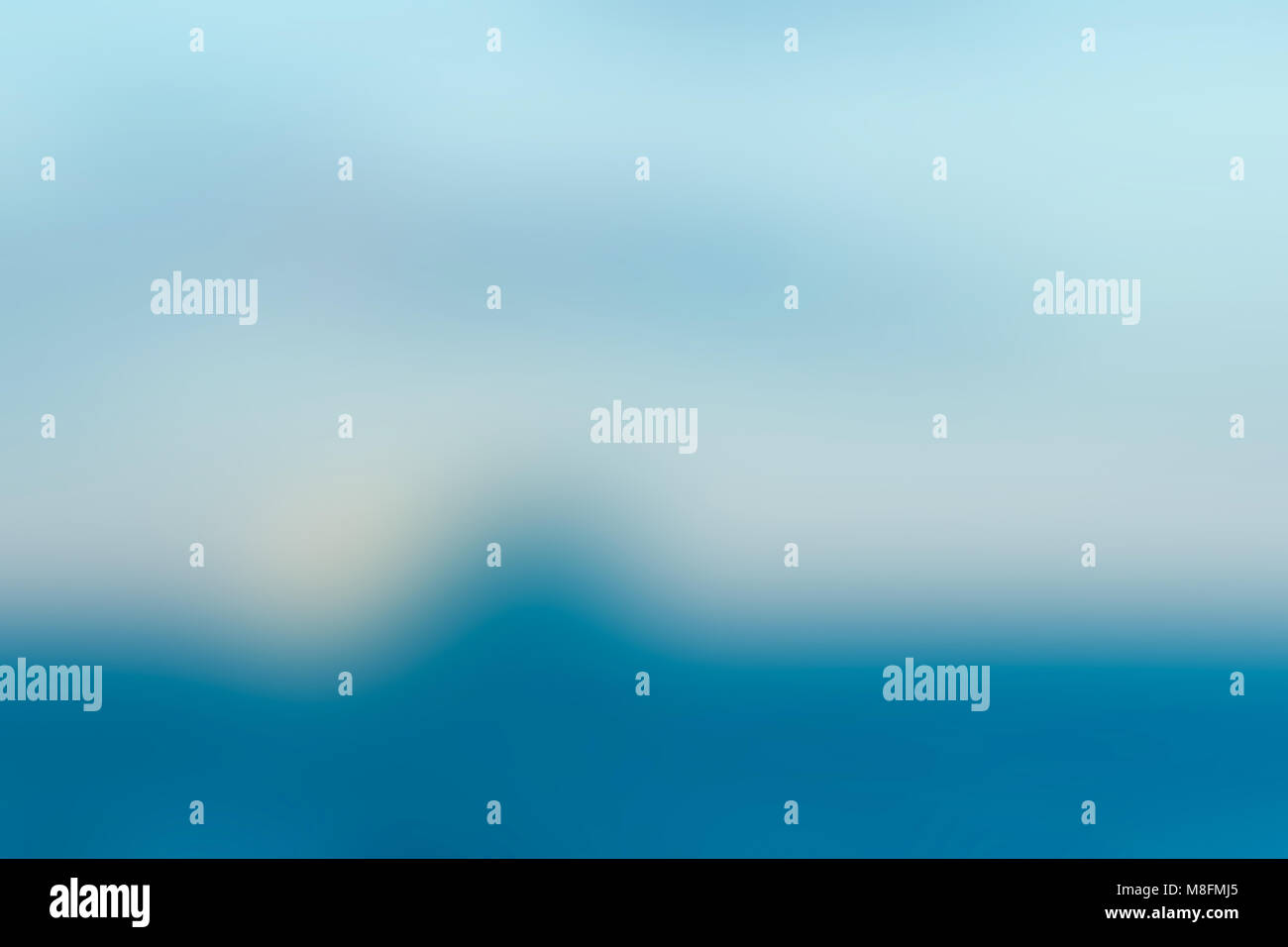 Abstract blue nature soft blurred background. Canvas for any project ...