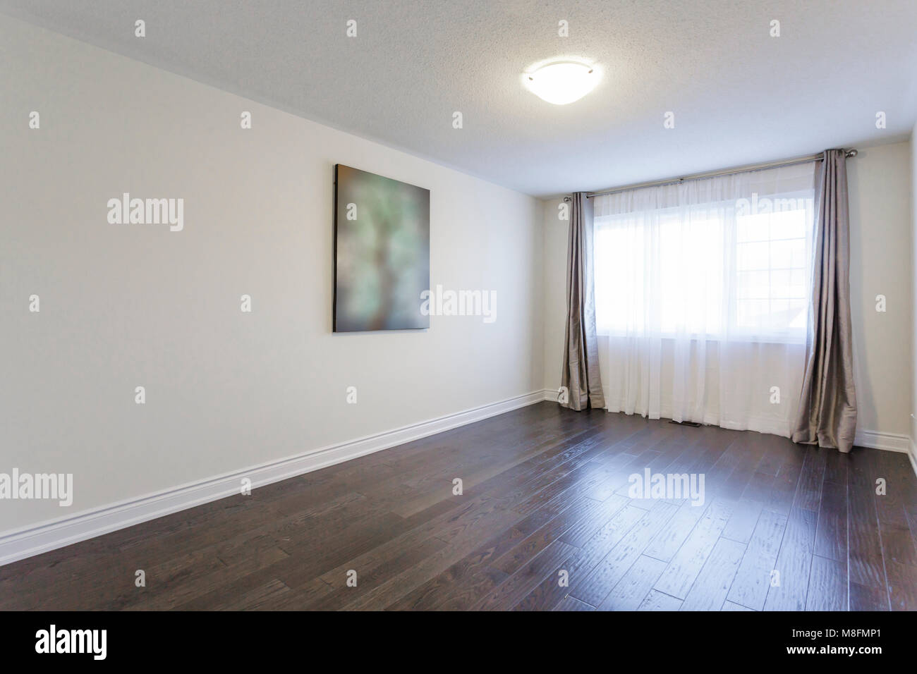 Empty living room interior design in a new house Stock Photo - Alamy