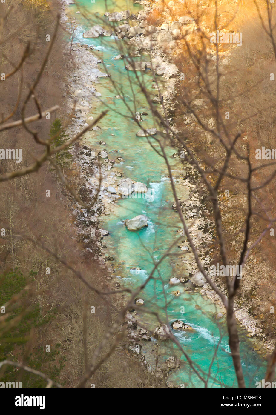 Emerald River´s Stream Stock Photo - Alamy